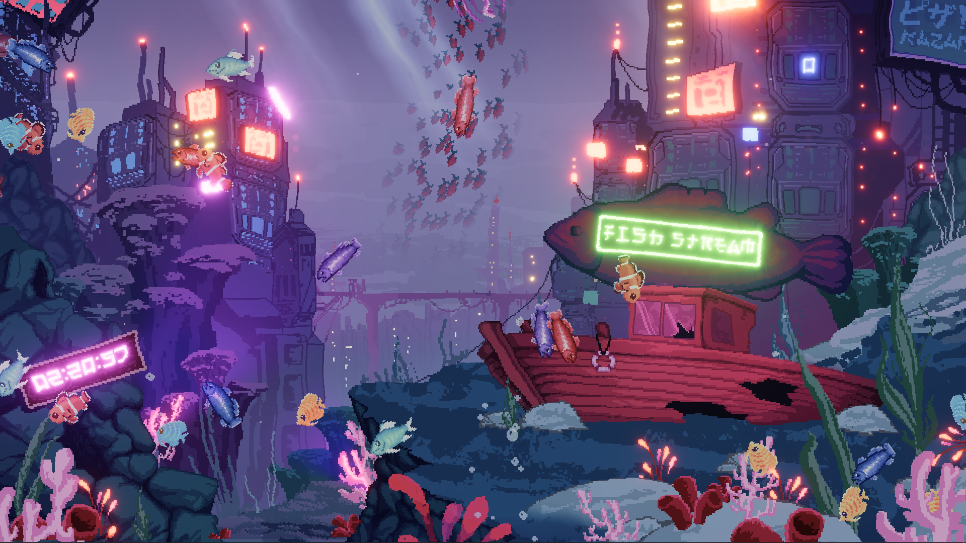 Underwater Interactive Wallpaper - projects - peacoxstudio.com