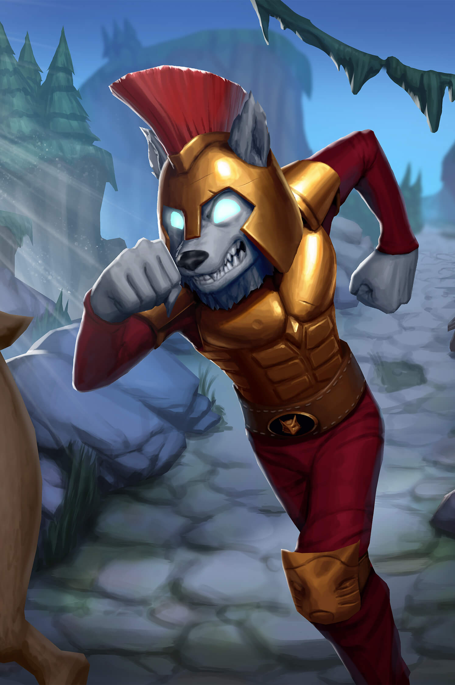 Werewolf chasing - projects - peacoxstudio.com